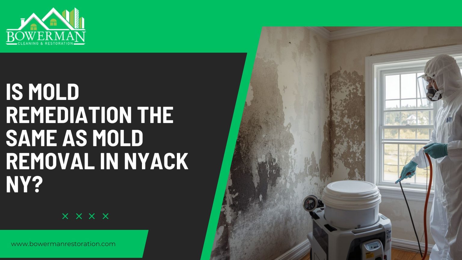 Is Mold Remediation the Same as Mold Removal in Nyack NY?