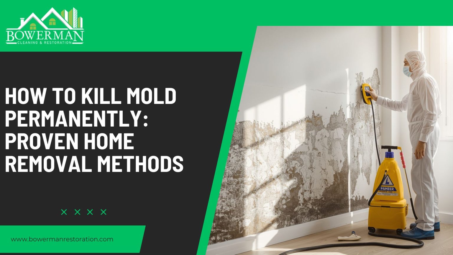 How to Kill Mold Permanently: Proven Home Removal Methods - Bowerman ...
